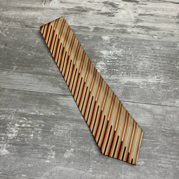 Vitaliano Pancaldi | Accessories | Vitaliano Pancaldi Grey Gold Brown ...